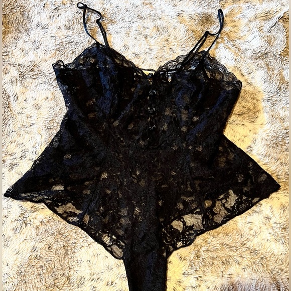 Victoria's Secret | Intimates & Sleepwear | Vintage 8s Lace Teddy ...
